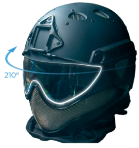 WARQ Pro Helmet | Zero Fog Training Helmet | F1776 Certified