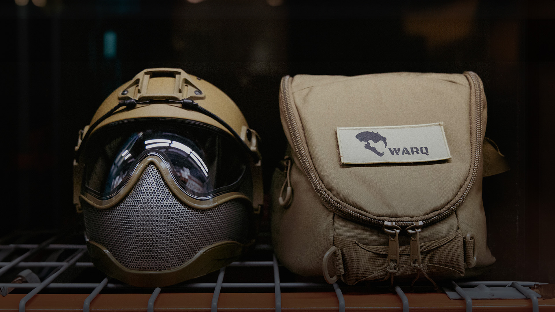 Helmet Bag - Product Page - WARQ | Force-On-Force Equipment
